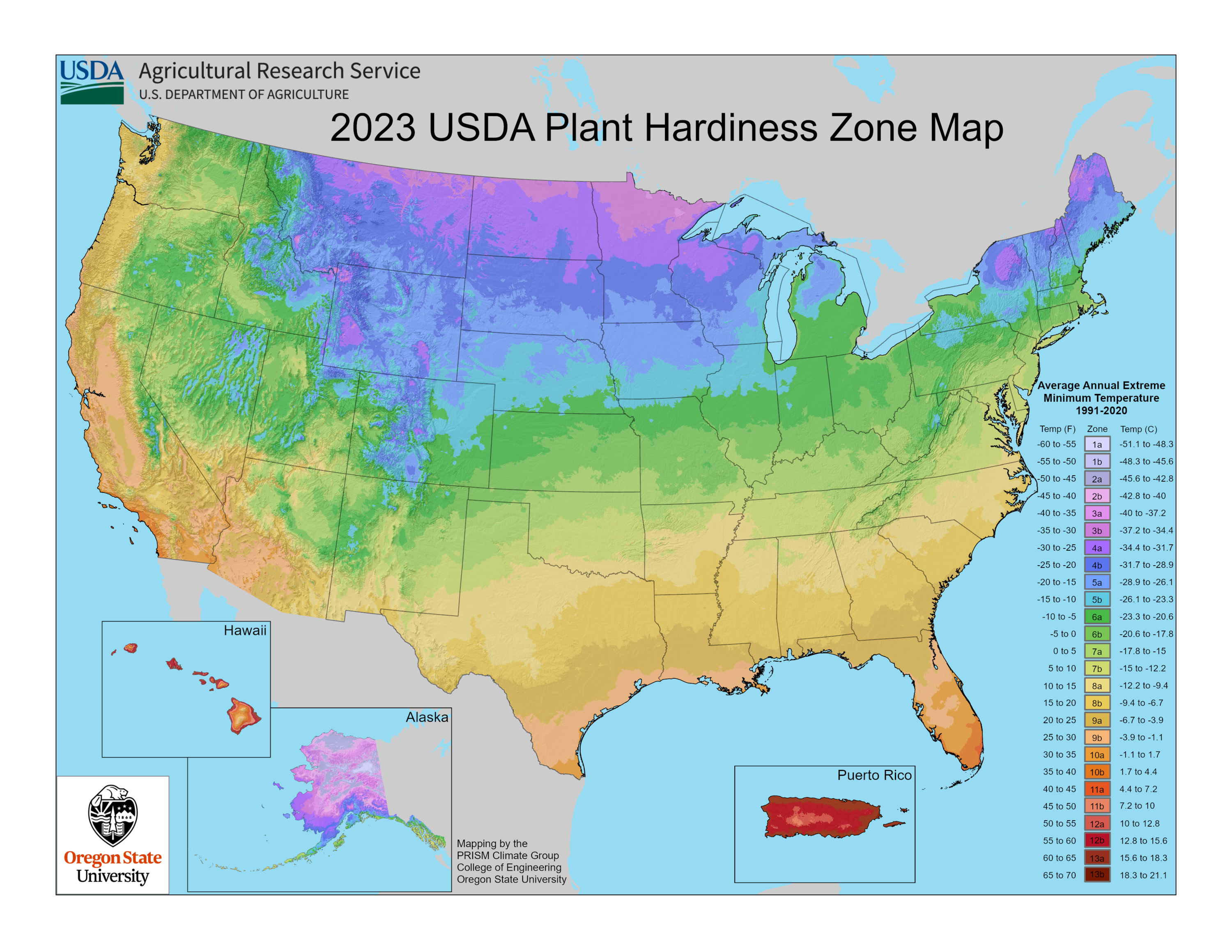 Rooting into Plant Hardiness Zone Maps for Blooming Good Gardens - AMS ...