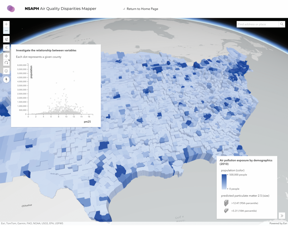 Mapping Inequity - AMS Weather Band